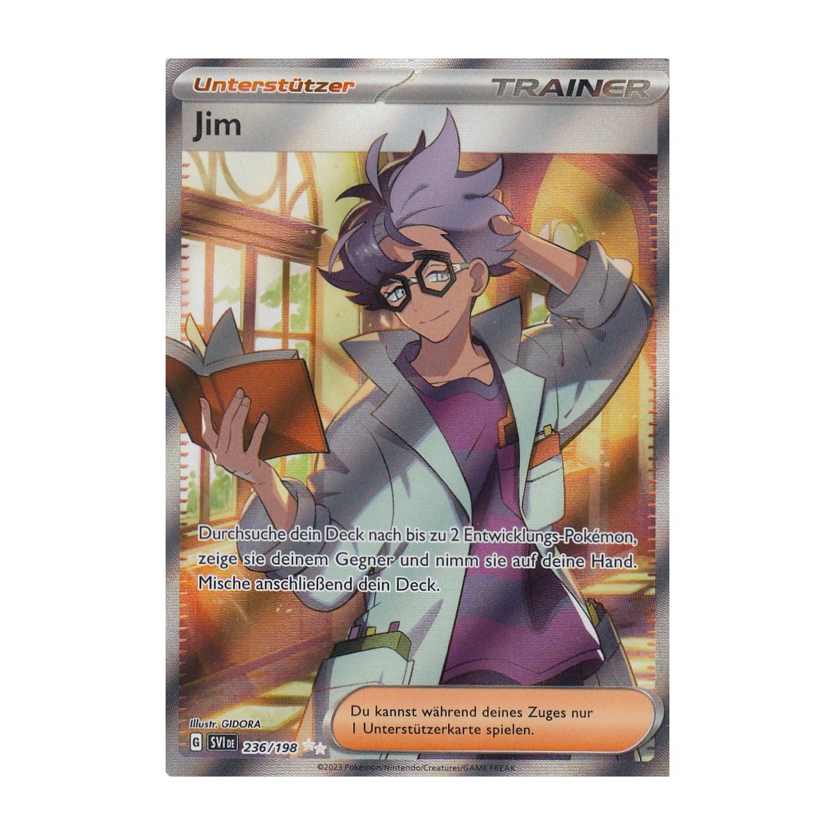 Jim 236/198 Fullart Karmesin und Purpur Pokemon Karte kaufen