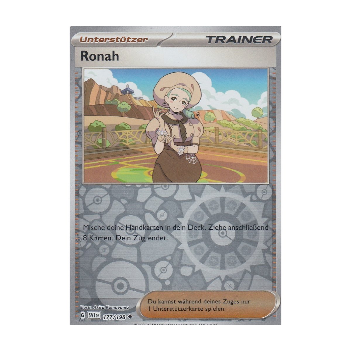 Ronah 177/198 REVERSE HOLO Karmesin und Purpur Pokemon Karte kaufen