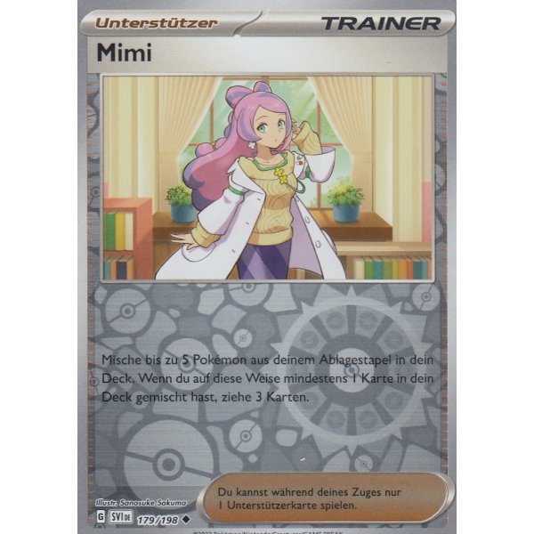 Mimi 179/198 REVERSE HOLO Karmesin und Purpur Pokemon Karte kaufen