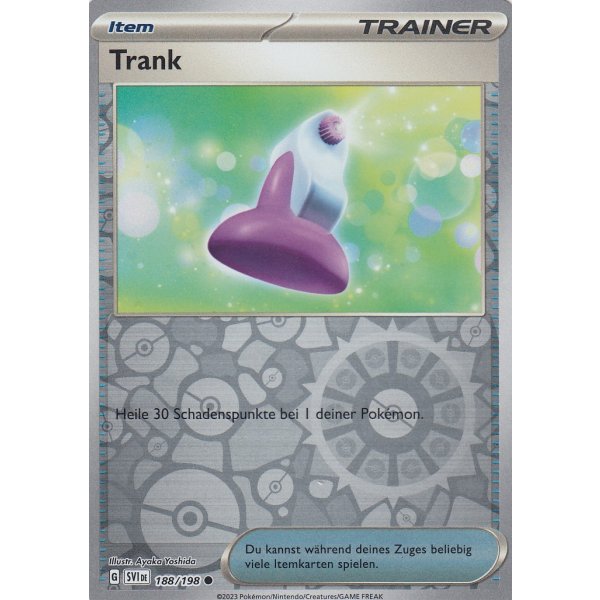 Trank 188/198 REVERSE HOLO Karmesin und Purpur Pokemon Karte kaufen