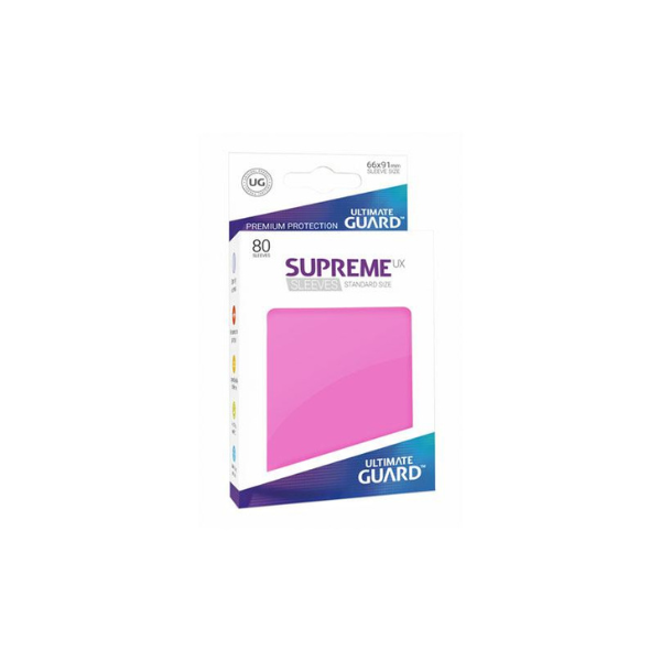 Supreme UX Sleeves Standardgröße Pink Ultimate Guard kaufen