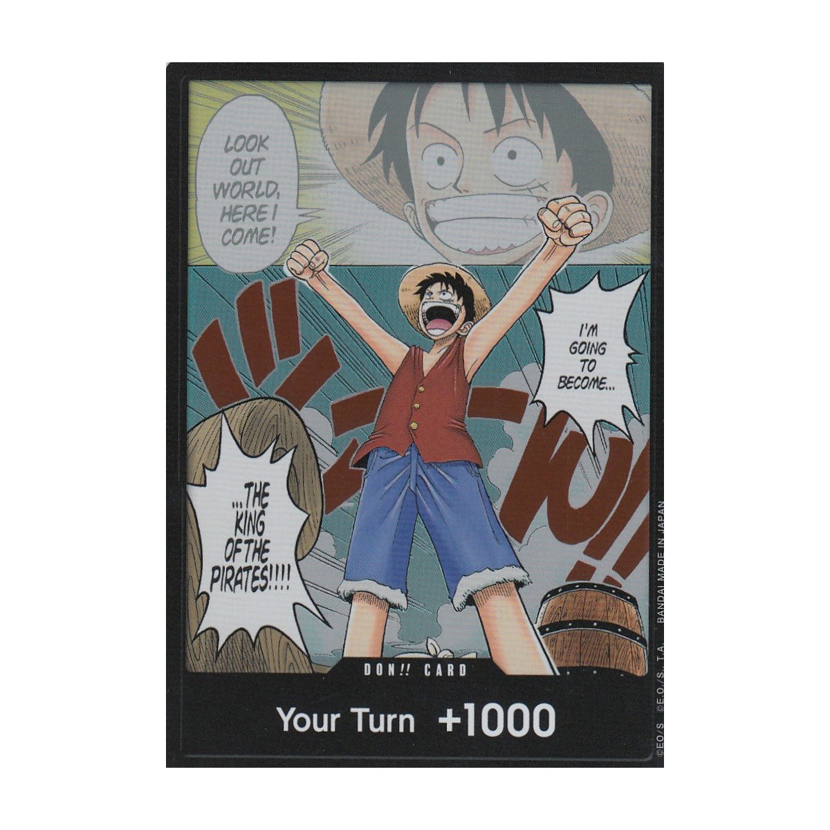 Don Card Alternate Art (Parallel Rare) OP01-000-ALT Romance Dawn kaufen