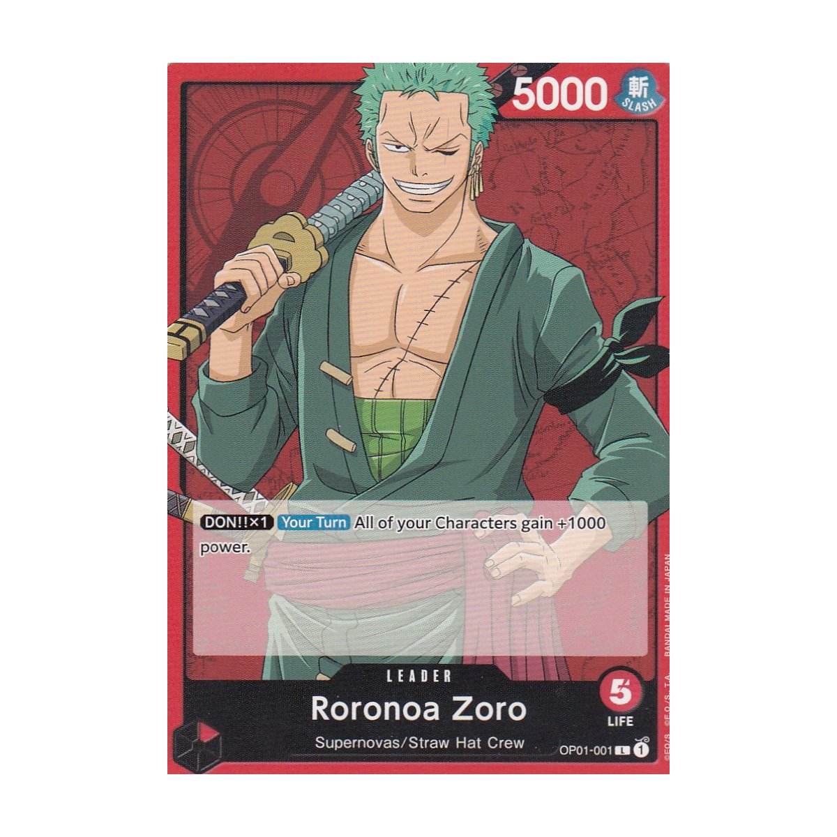 Roronoa Zoro OP01-001 Romance Dawn kaufen