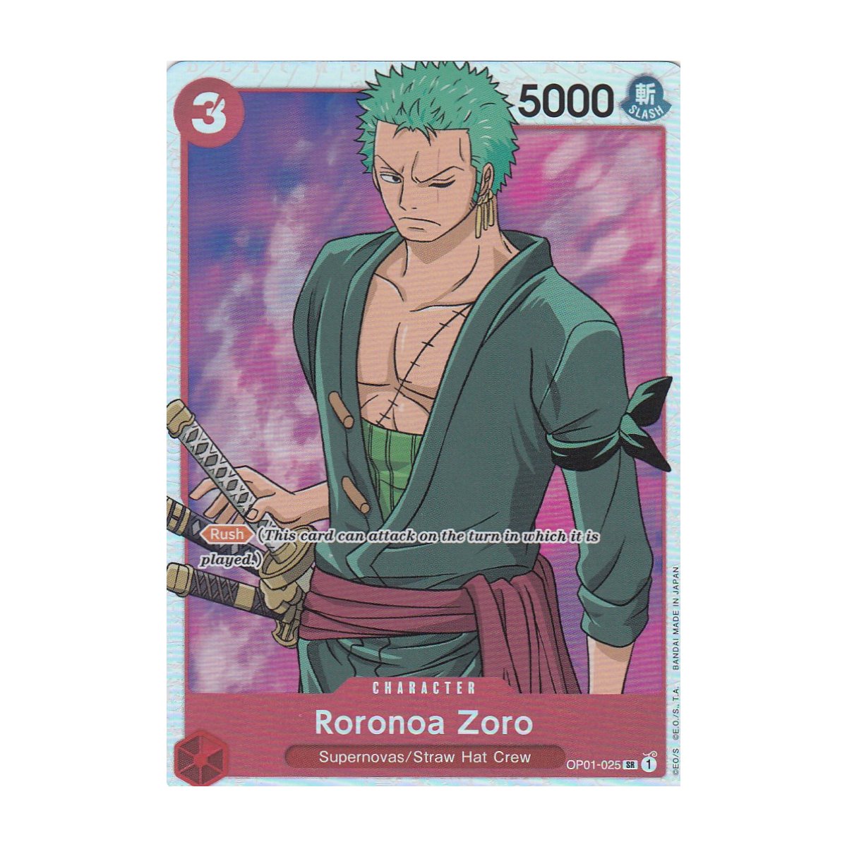 Roronoa Zoro OP01-025 Romance Dawn kaufen