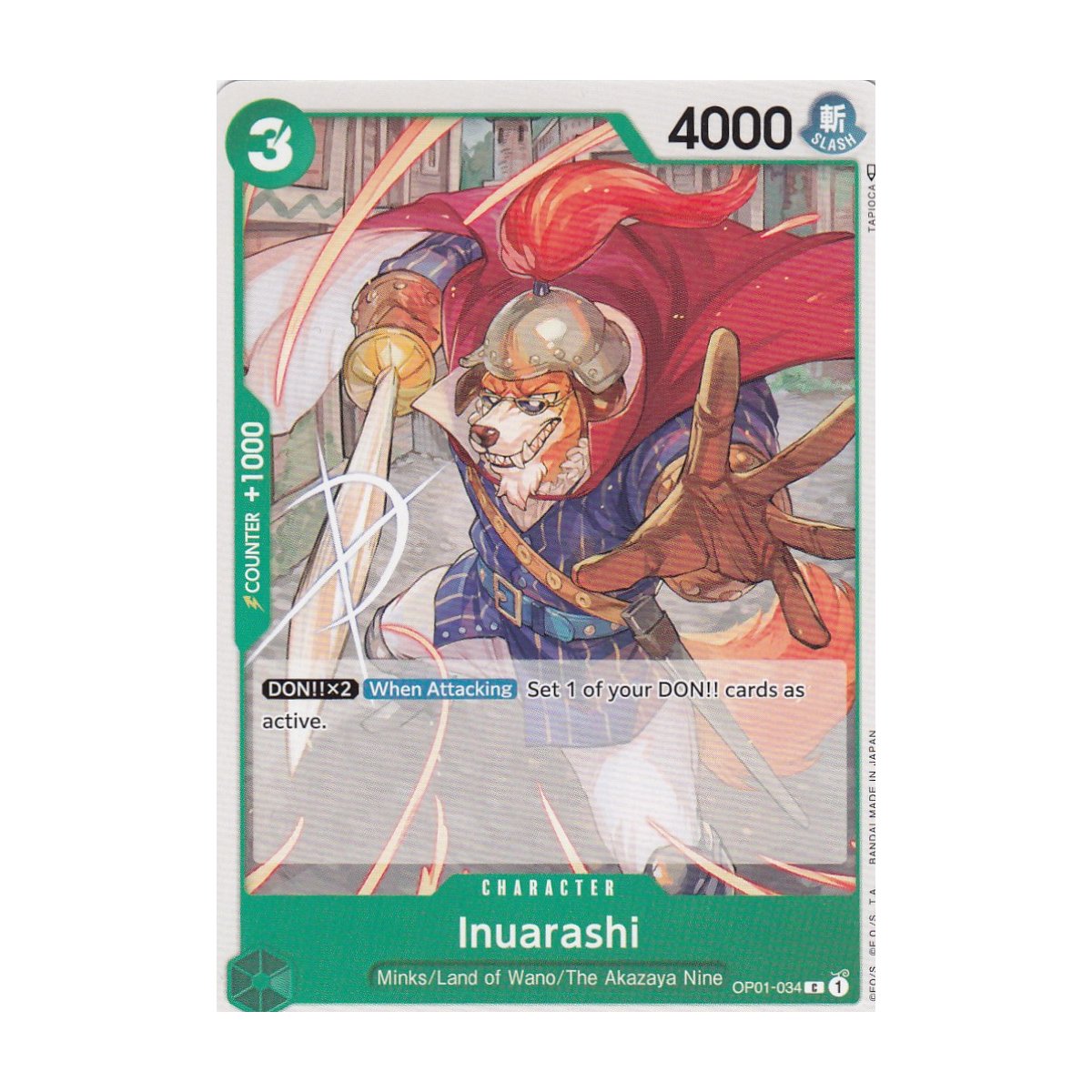 Inuarashi OP01-034 Romance Dawn kaufen