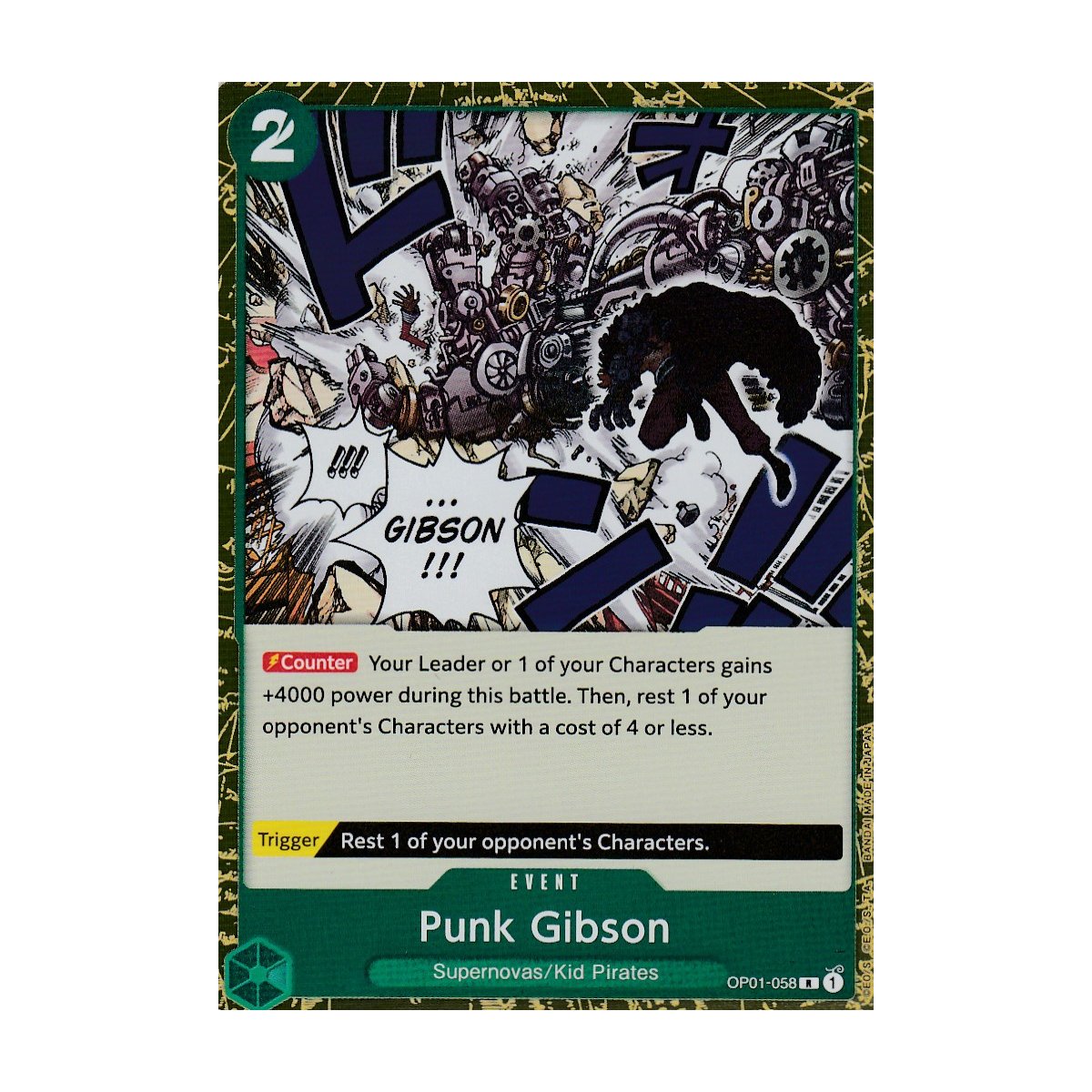 Punk Gibson OP01-058 Romance Dawn kaufen