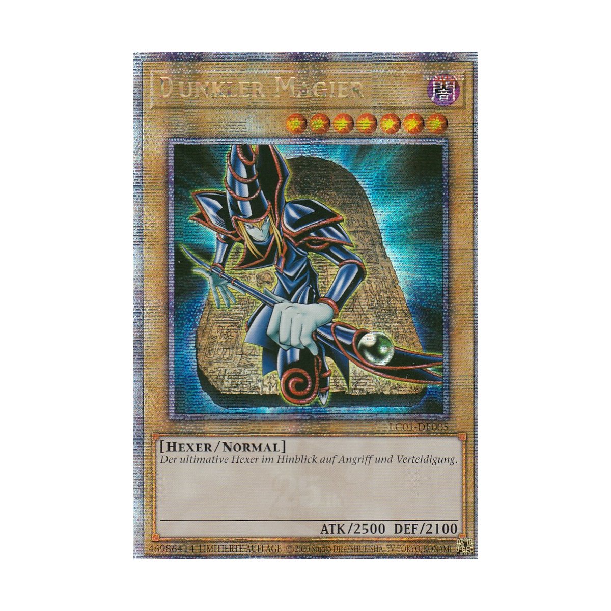 Dunkler Magier (Quarter Century Secret Rare) LC25-DE005-Special ...