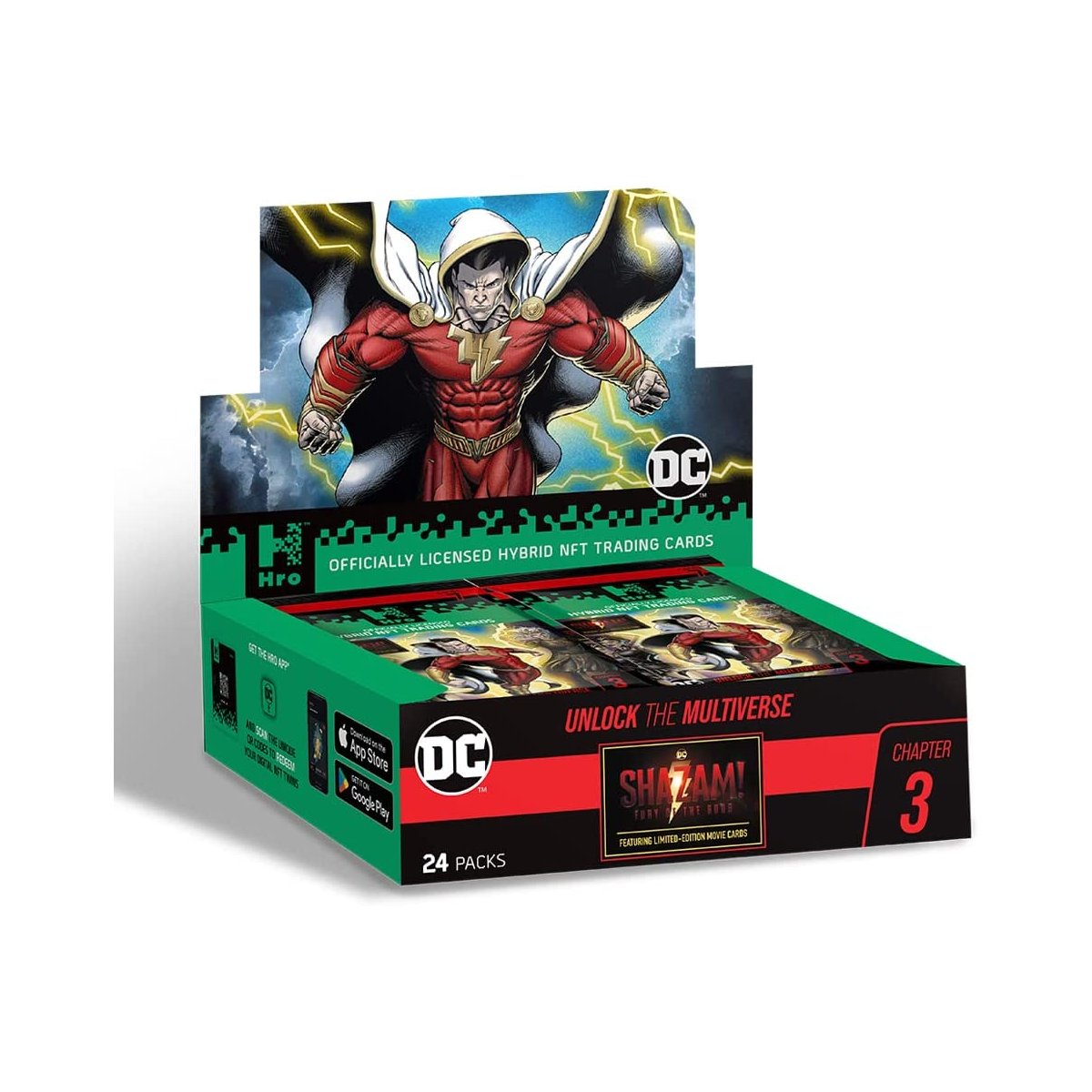 Chapter 3 Shazam Fury Of The Gods NFT Trading Cards - Booster Box DC kaufen