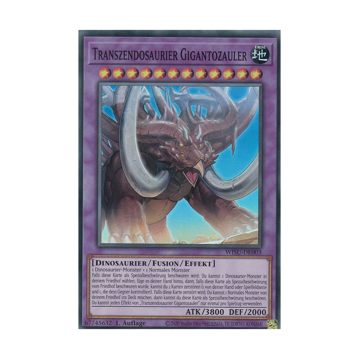 Transzendosaurier Gigantozauler WISU-DE003 Wild Survivors kaufen