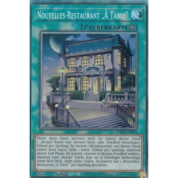 Nouvelles-Restaurant „À Table“ (Collector Rare) WISU-DE035-Collector-Rare Wild Survivors kaufen