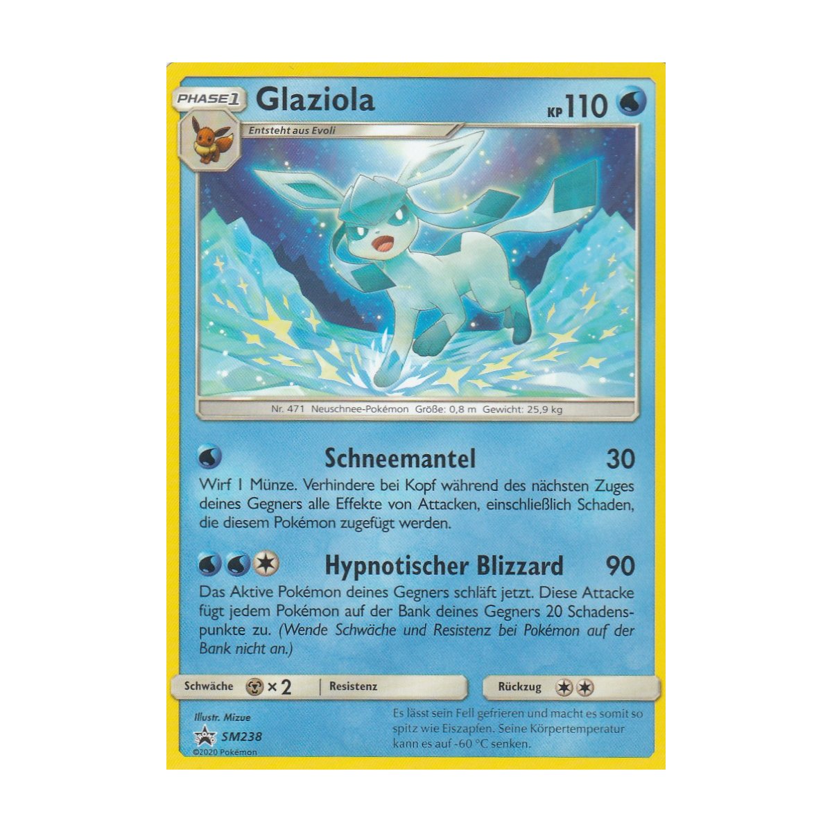 Glaziola SM238 SM Promos Pokemon Karte günstig kaufen