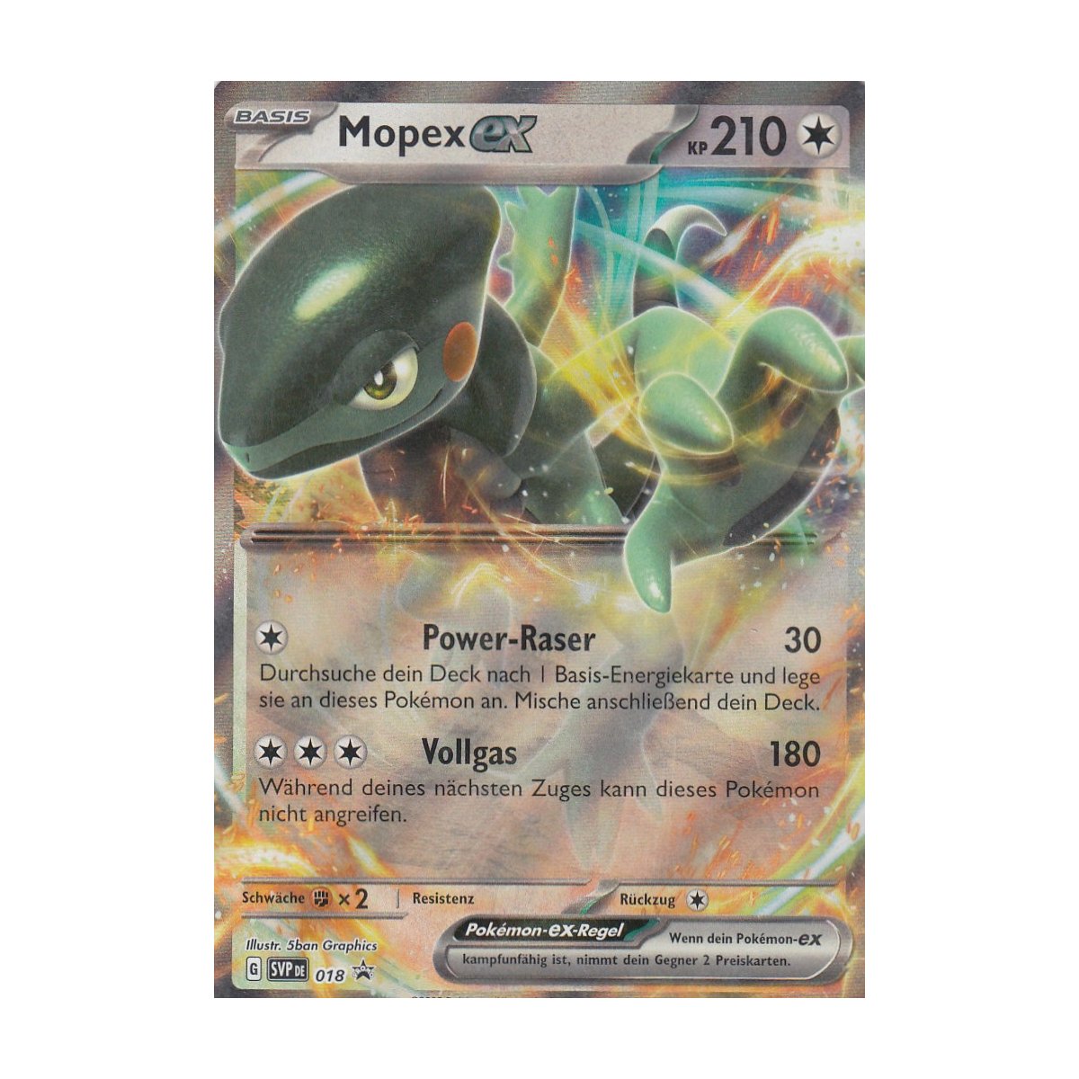 Mopex ex SVP018 Karmesin & Purpur Promos Pokemon Karte kaufen