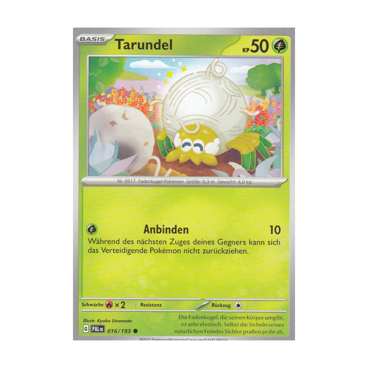 Tarundel 016/193 Entwicklungen in Paldea Pokemon Karte kaufen