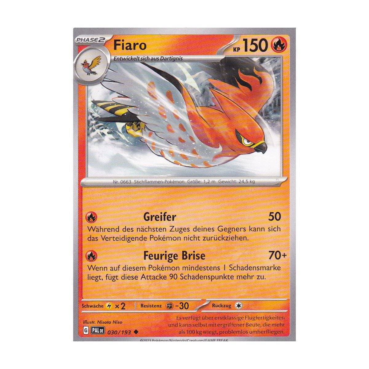 Fiaro 030/193 Entwicklungen in Paldea Pokemon Karte kaufen
