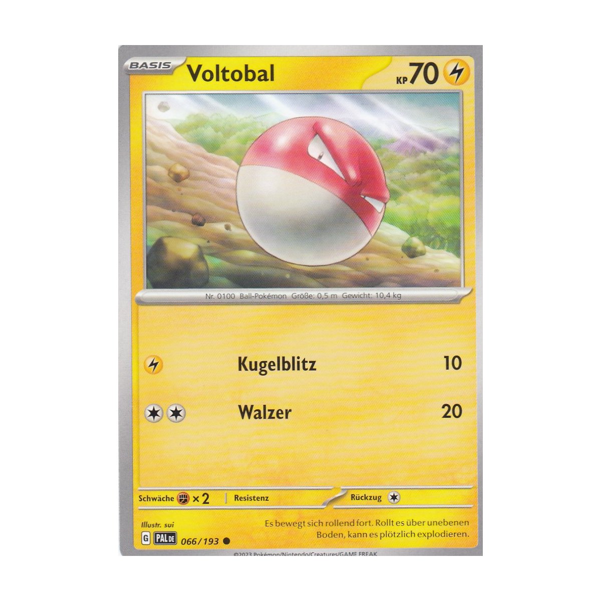 Voltobal 066/193 Entwicklungen in Paldea Pokemon Karte kaufen