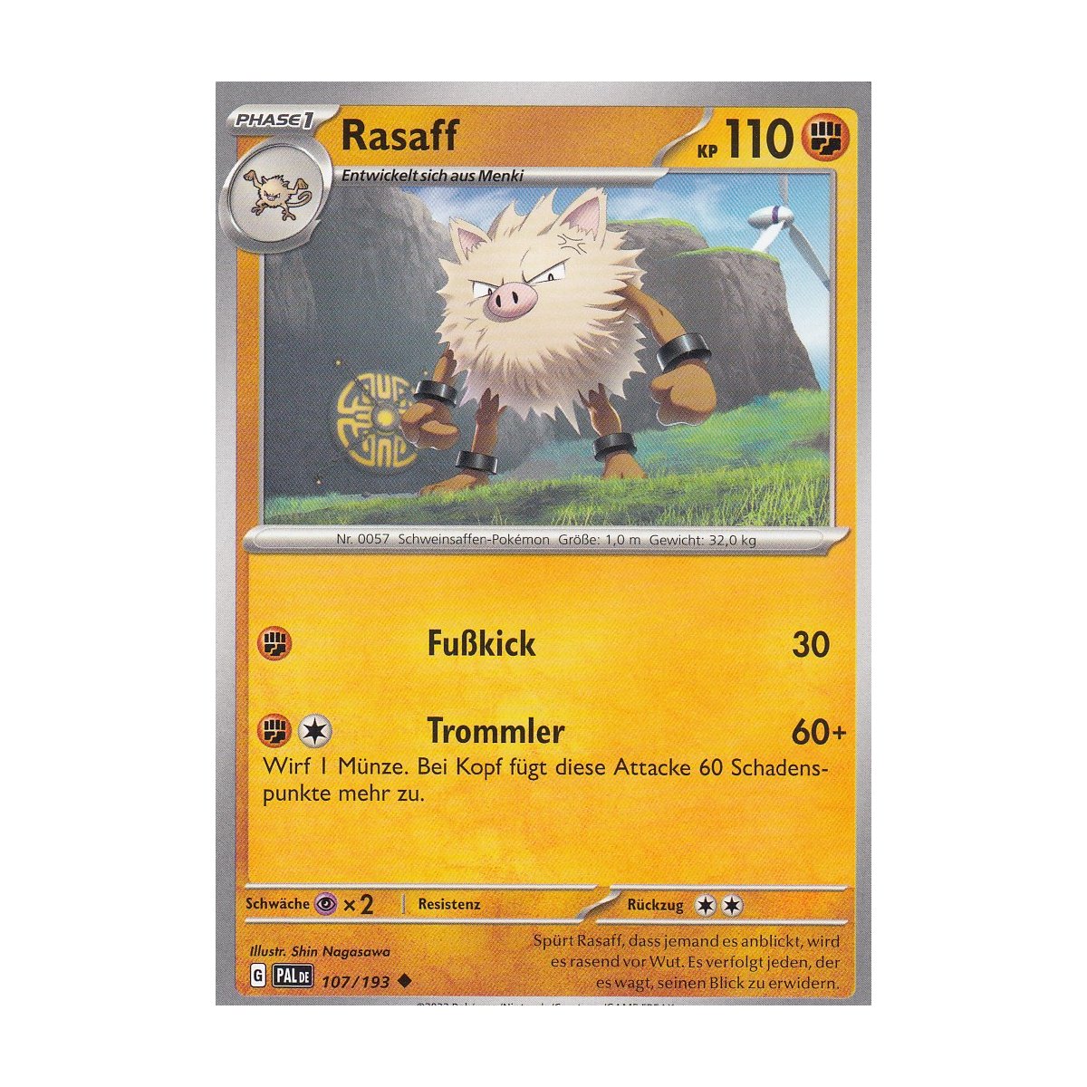 Rasaff 107/193 Entwicklungen in Paldea Pokemon Karte kaufen