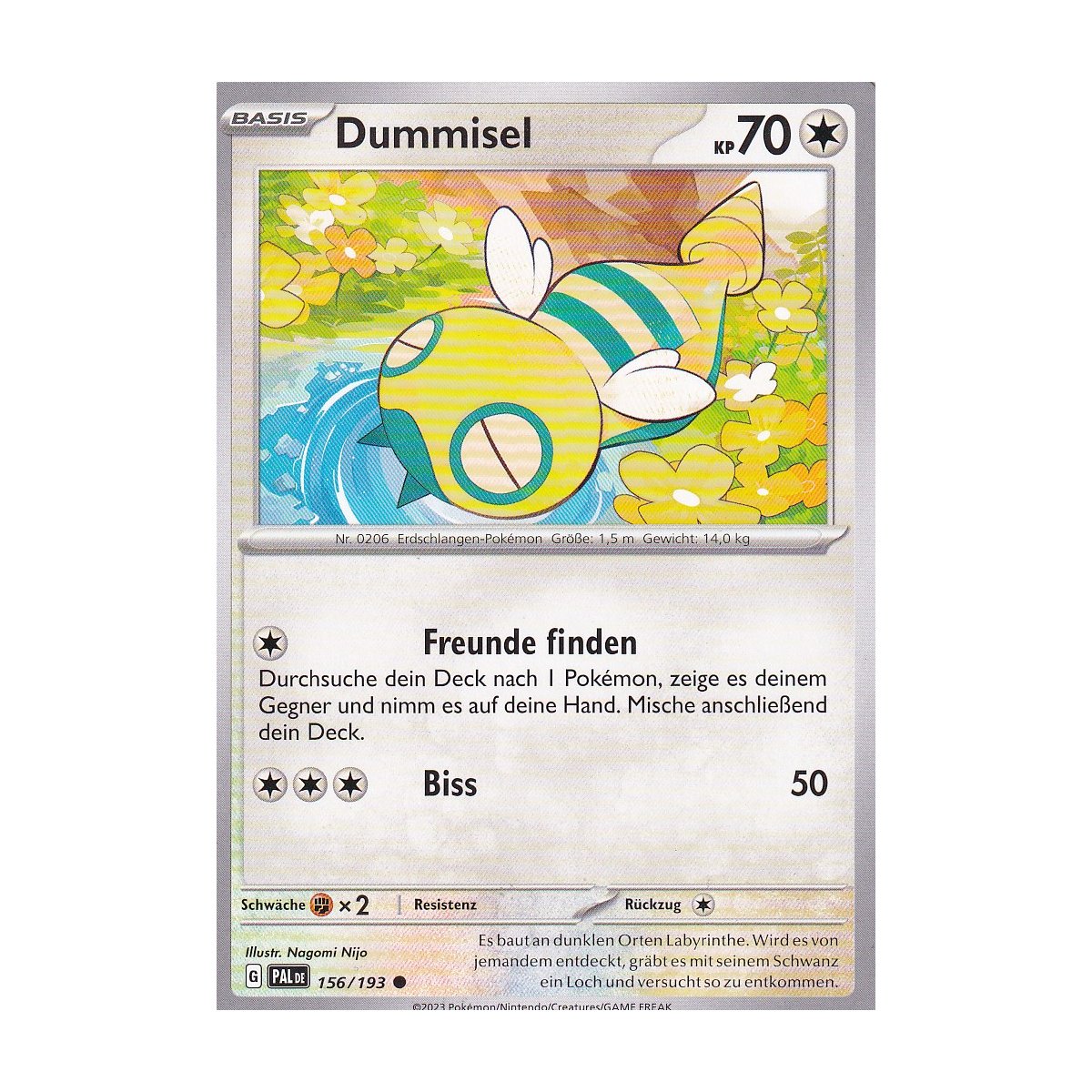 Dummisel 156/193 Entwicklungen in Paldea Pokemon Karte kaufen