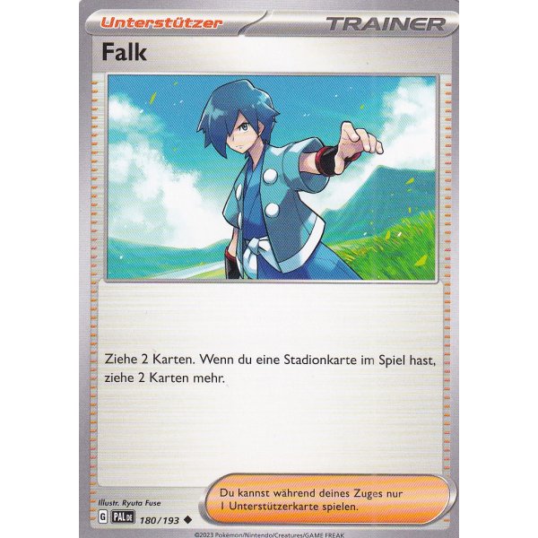 Falk 180/193 Entwicklungen in Paldea Pokemon Karte günstig kaufen