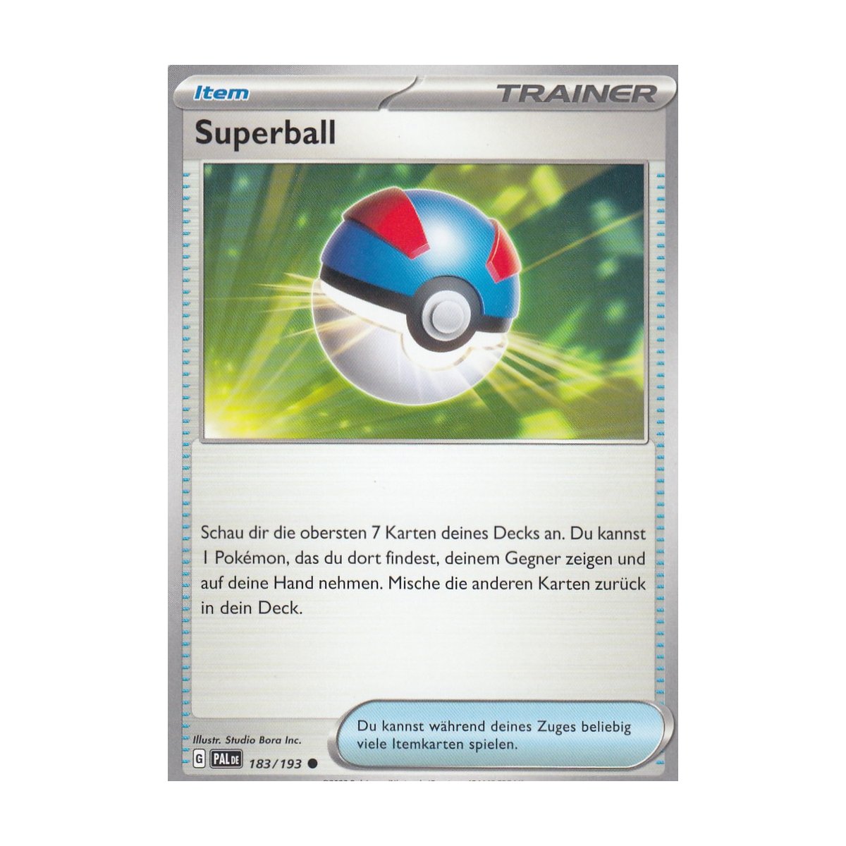 Superball 183/193 Entwicklungen in Paldea Pokemon Karte kaufen
