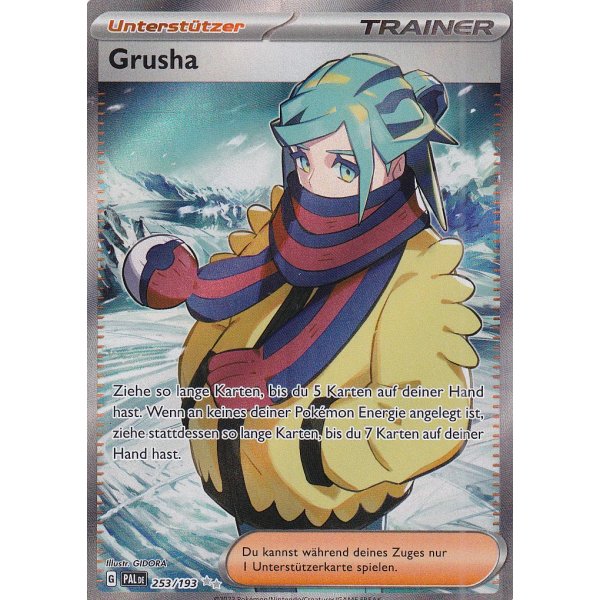 Grusha 253/193 Fullart Entwicklungen in Paldea Pokemon Karte kaufen