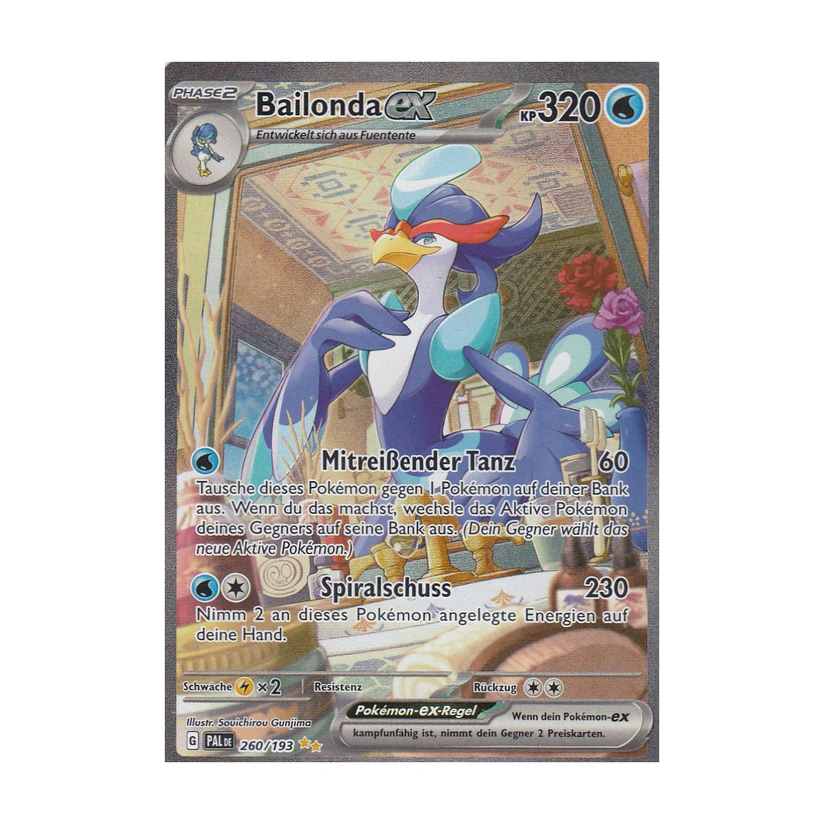 Bailonda ex 260/193 Special Illustration Rare Entwicklungen in Paldea ...