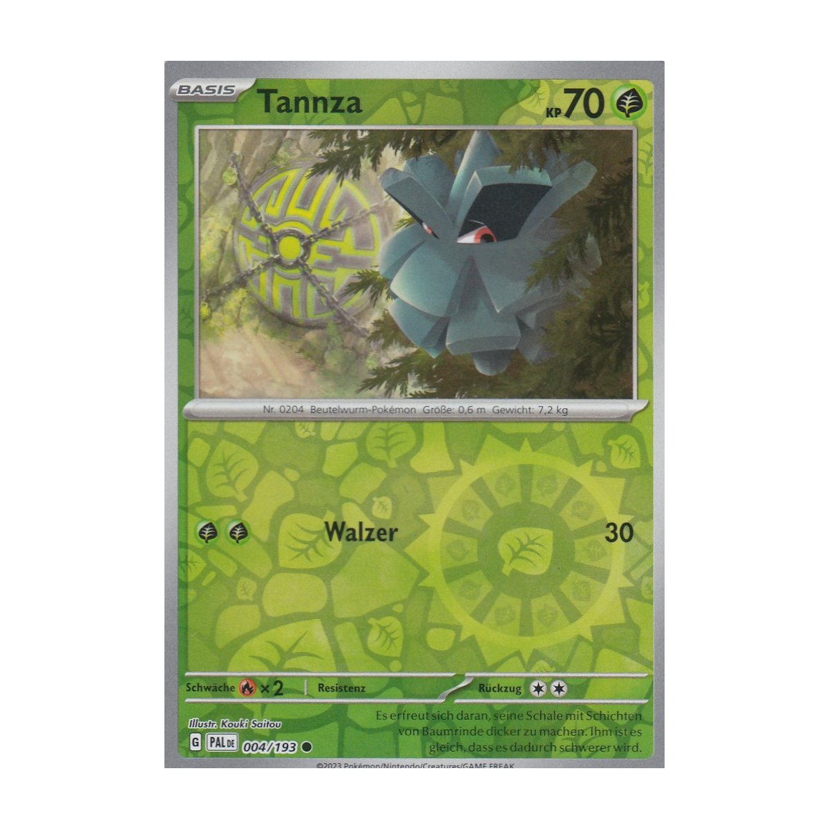 Tannza 004/193 REVERSE HOLO Entwicklungen in Paldea Pokemon Karte kaufen