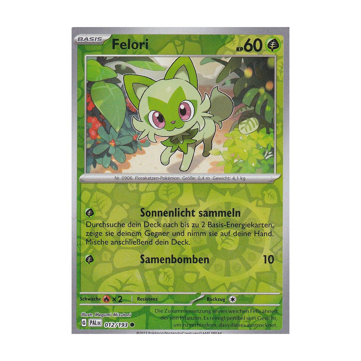 Felori 012/193 REVERSE HOLO Entwicklungen in Paldea Pokemon Karte kaufen
