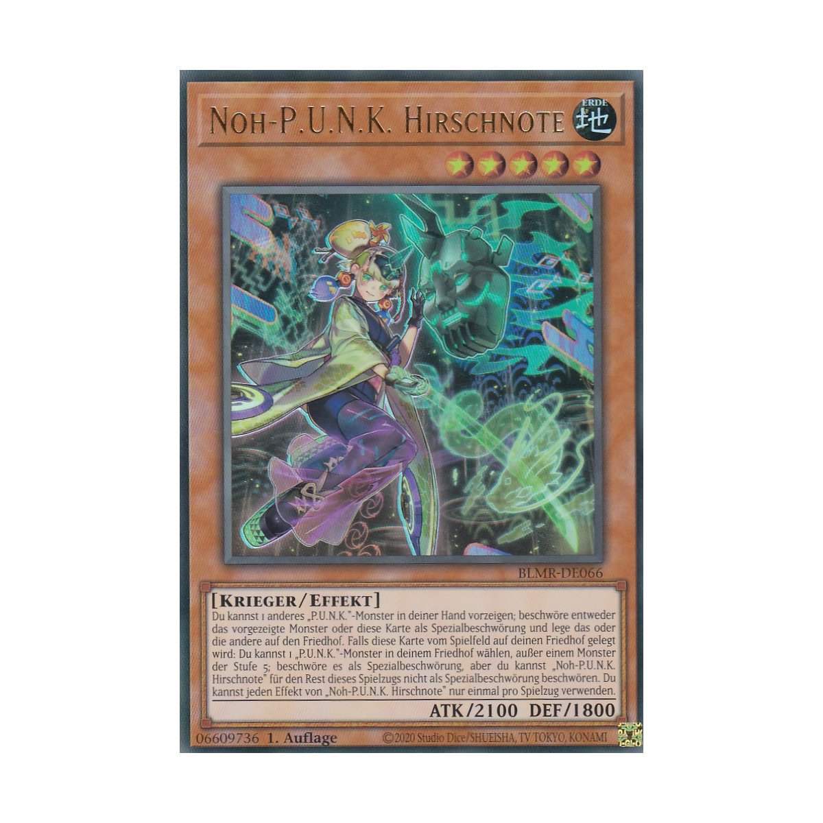 Noh-P.U.N.K. Hirschnote BLMR-DE066 Battles of Legend: Monstrous Revenge ...