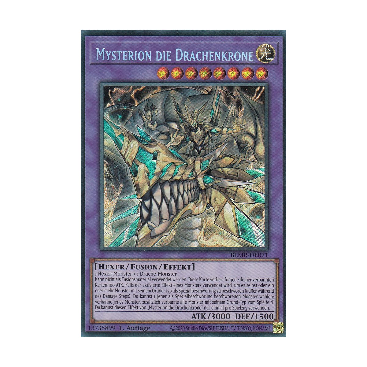 Mysterion die Drachenkrone BLMR-DE071 Battles of Legend: Monstrous ...