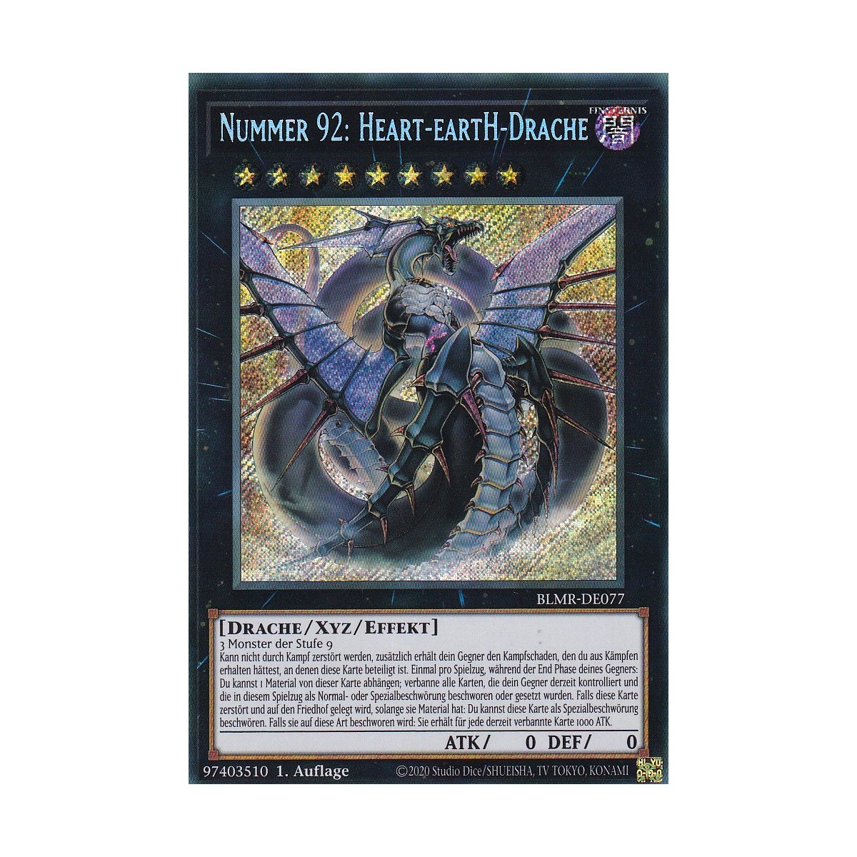 Nummer 92: Heart-eartH-Drache BLMR-DE077 Battles of Legend: Monstrous ...