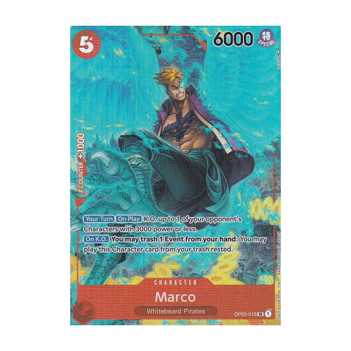Marco Alternate Art (Parallel Rare) OP03-013-ALT Pillars of Strength kaufen