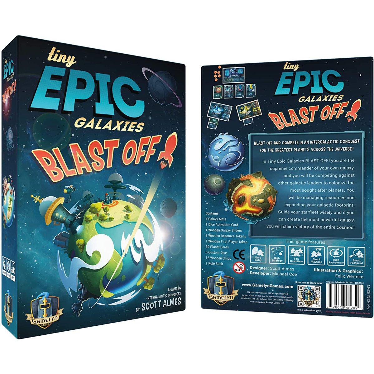 Tiny Epic Galaxies - Blast Off Gesellschaftsspiel günstig kaufen