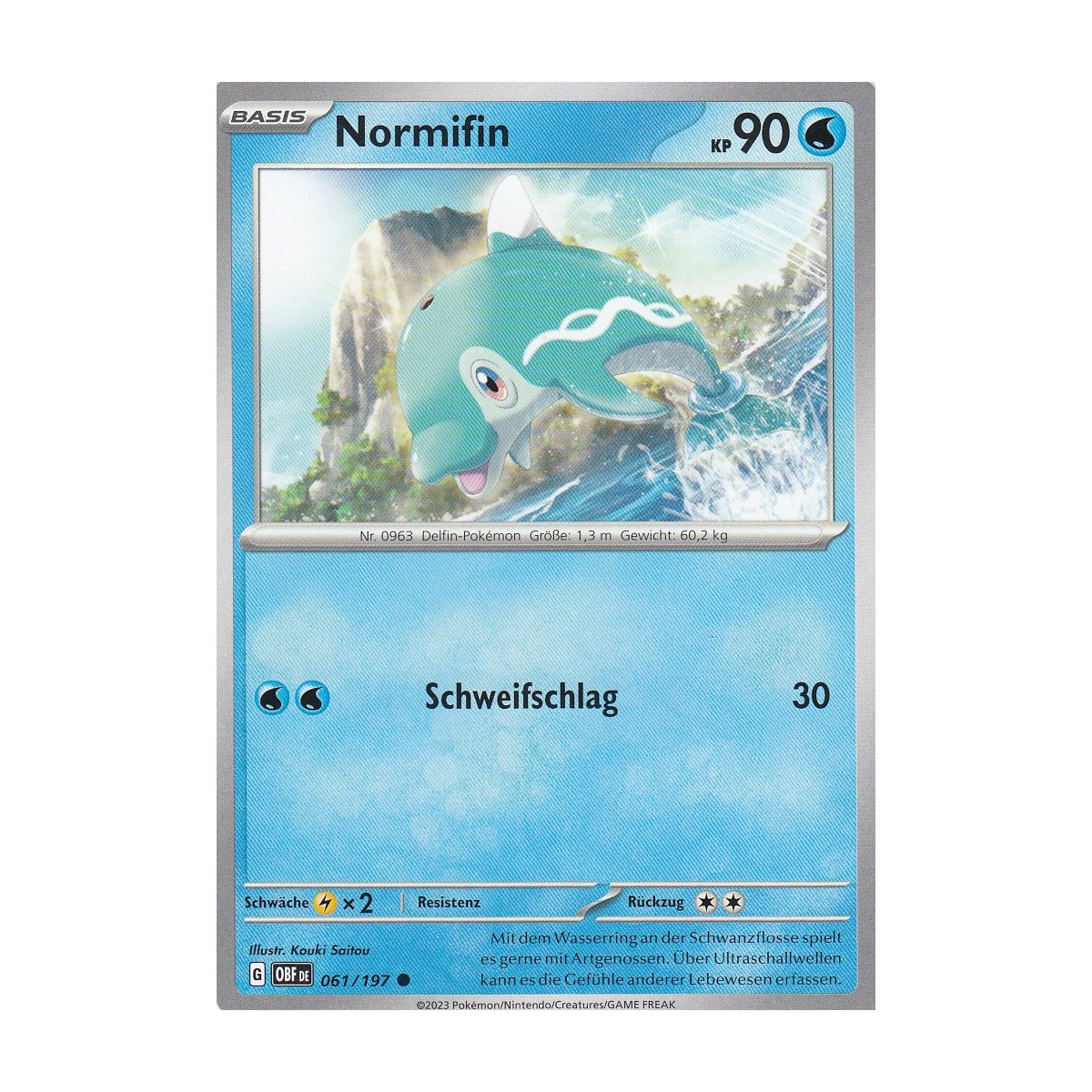 Normifin 061/197 Obsidianflammen Pokemon Karte günstig kaufen