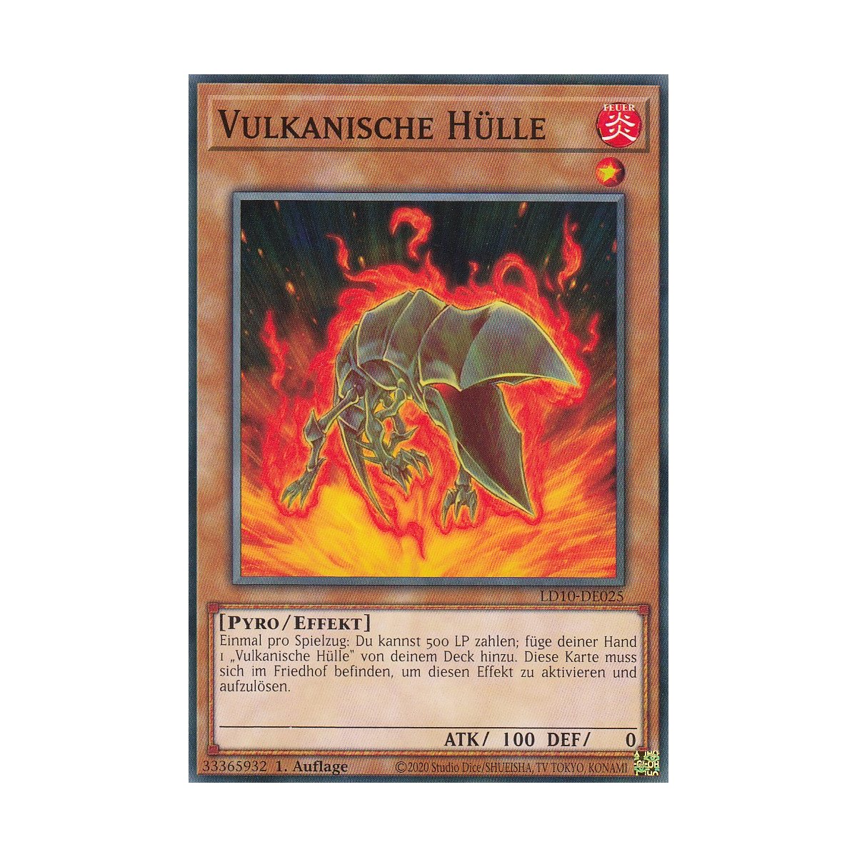Vulkanische Hülle LD10-DE025 Legendary Duelists: Soulburning Volcano kaufen
