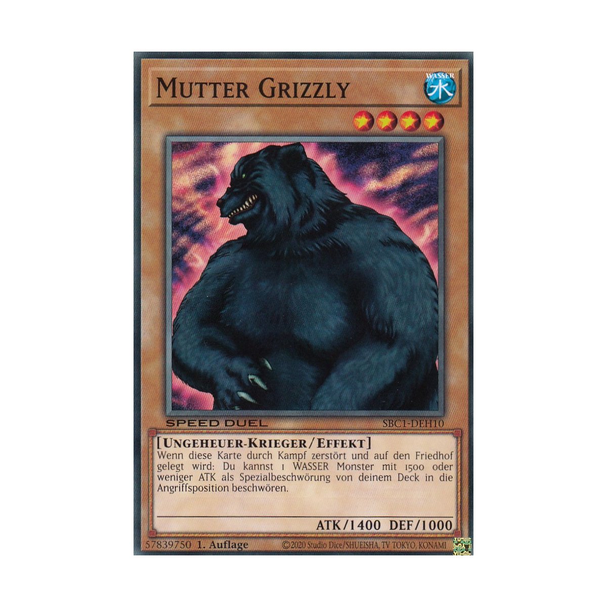 Mutter Grizzly SBC1-DEH10 Speed Duel: Streets of Battle City kaufen