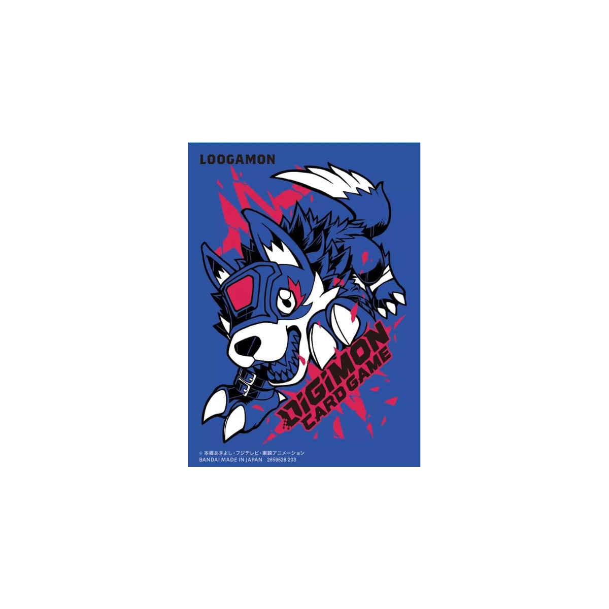 Loogamon Sleeves (60 Kartenhüllen) Digimon günstig online kaufen