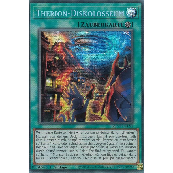 Therion-Diskolosseum MP23-DE091 25th Anniversary Tin: Dueling Heroes kaufen