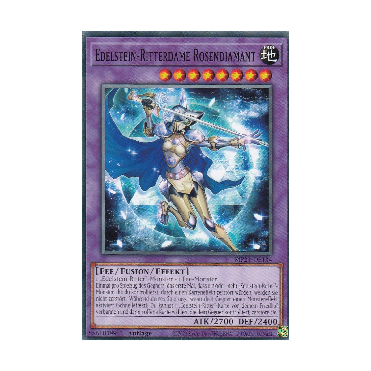 Edelstein-Ritterdame Rosendiamant MP23-DE134 25th Anniversary Tin ...