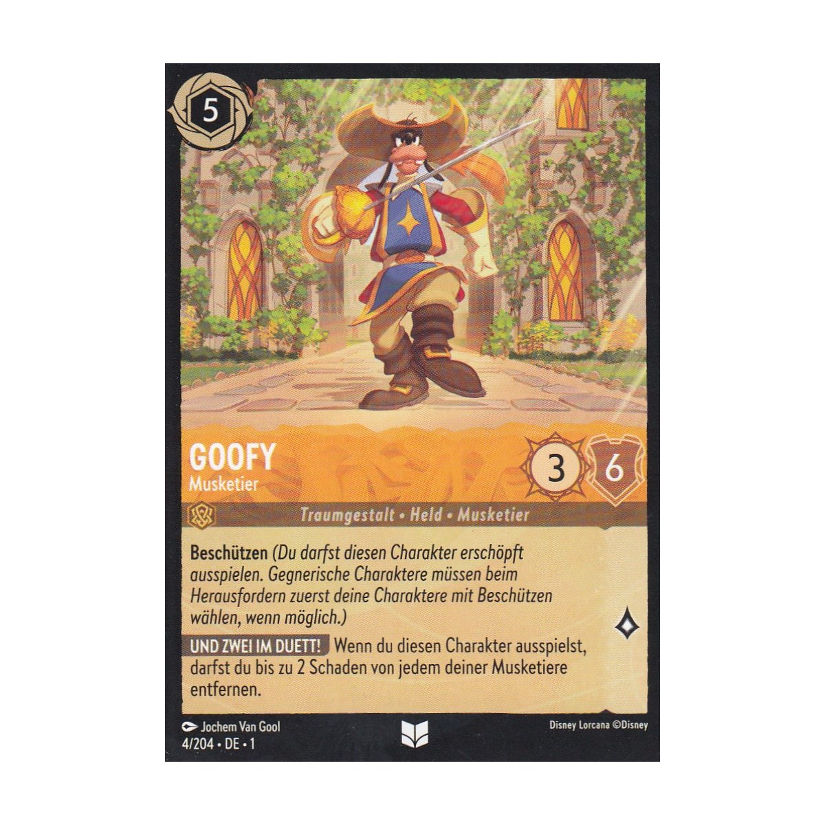 Goofy - Musketier Holo 4/204 1TFC-004-Holo Das Erste Kapitel kaufen