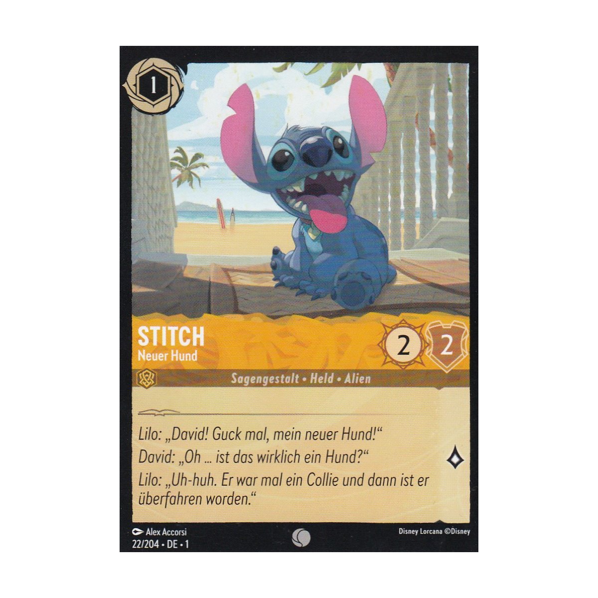 Stitch - Neuer Hund 22/204 1TFC-022 Das Erste Kapitel kaufen