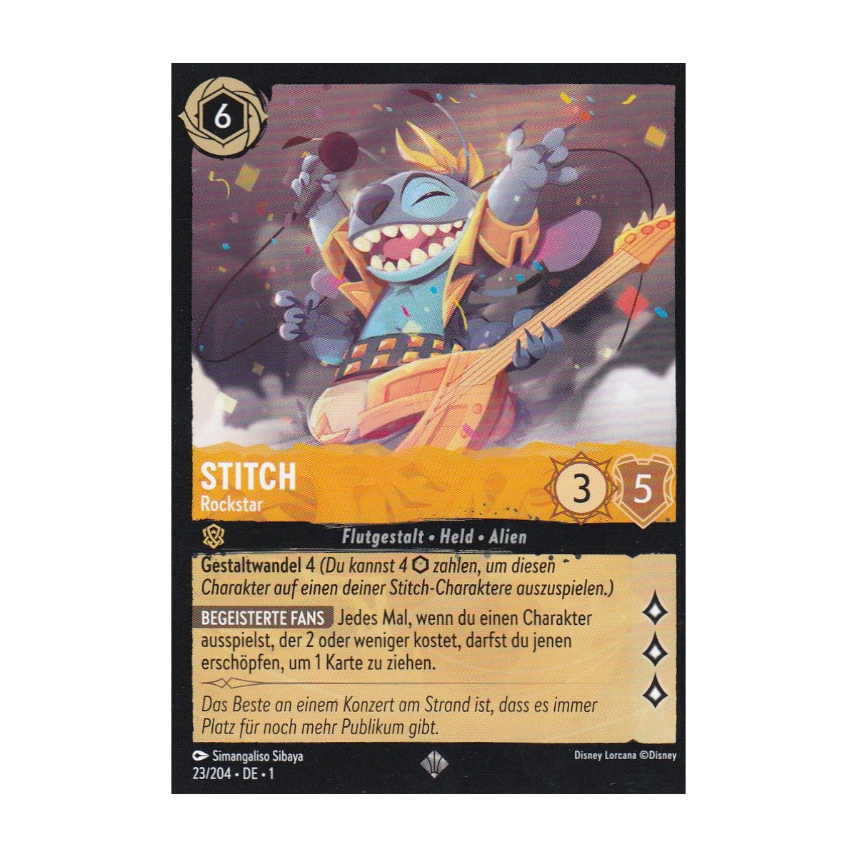 Stitch - Rockstar 23/204 1TFC-023 Das Erste Kapitel kaufen