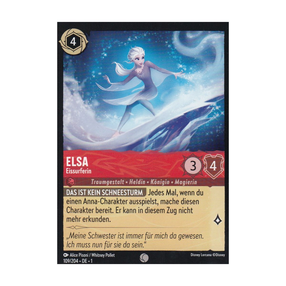 Elsa - Eissurferin 109/204 1TFC-109 Das Erste Kapitel kaufen