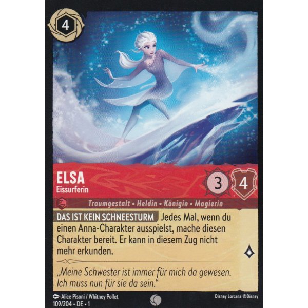 Elsa - Eissurferin Holo 109/204 1TFC-109-Holo Das Erste Kapitel kaufen