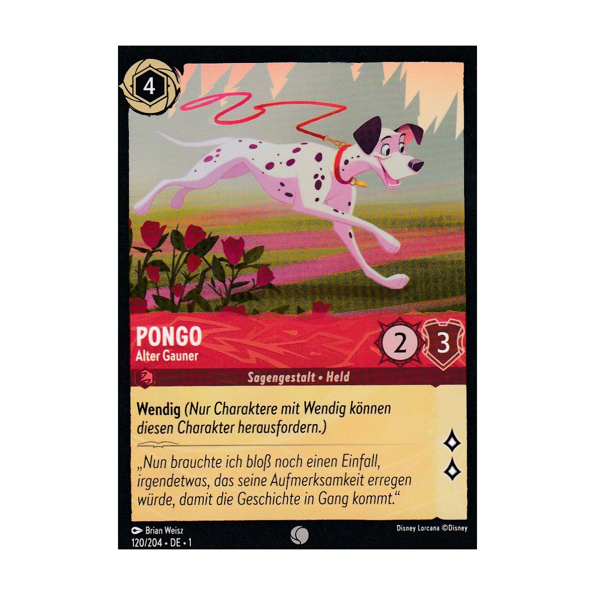 Pongo - Alter Gauner Holo 120/204 1TFC-120-Holo Das Erste Kapitel kaufen