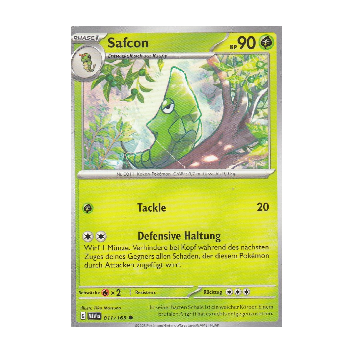 Safcon 011/165 MEW 151 Pokemon Karte günstig kaufen