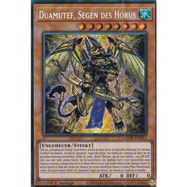 Duamutef, Segen des Horus AGOV-DE012 Age of Overlord kaufen
