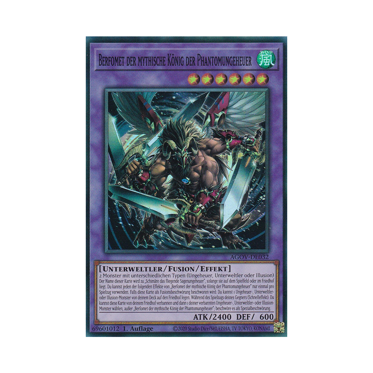 Berfomet der mythische König der Phantomungeheuer AGOV-DE032 Age of ...