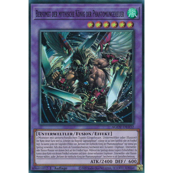 Berfomet der mythische König der Phantomungeheuer AGOV-DE032 Age of Overlord kaufen
