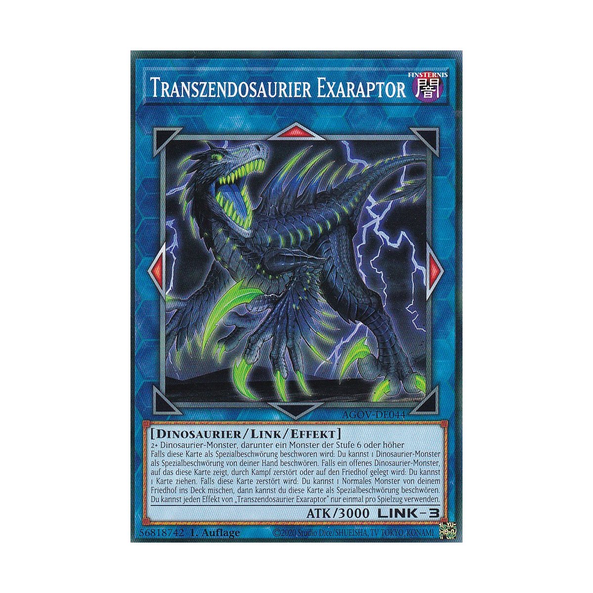 Transzendosaurier Exaraptor AGOV-DE044 Age of Overlord kaufen