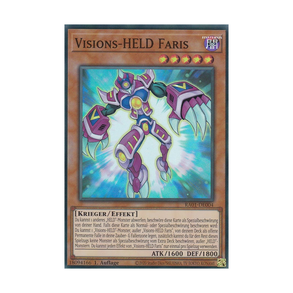 Visions-HELD Faris V.6 (Collectors Rare) RA01-DE004 V.6-Collectors-Rare ...